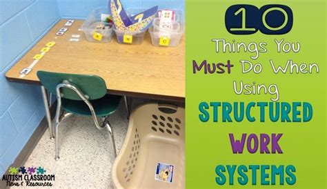 Pin On Structured Work Systems Independent Work Stations Taskwork Boxes