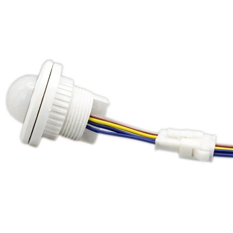 Mini PIR Infrared Motion Sensor Detection V Adjustable Time Infrared Automatic LED Light