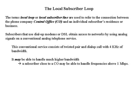 Cecs 474 Computer Network Interoperability Chapter 12 Access