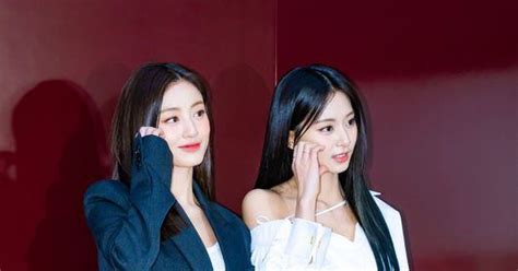 사진 트와이스 지효 쯔위여신들의 볼하트