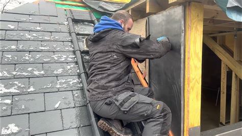 Installing Lead Cheeks Head Flashings And Jambs To A Vented Dormer