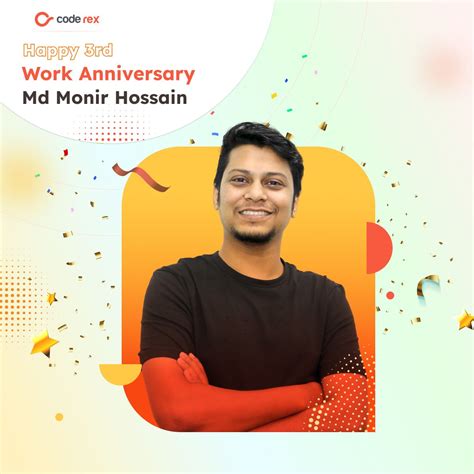 Code Rex On Linkedin Workanniversary Coderexteam Techtalent Milestonemoment