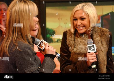 Liz Mcclarnon Left And Jenny Frost From Pop Band Atomic Kitten During
