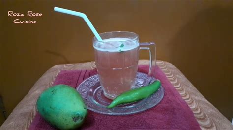 कच्चे आम का शरबत कैसे बनाएं Raw Mango Juice Recipe Mango Sharbat