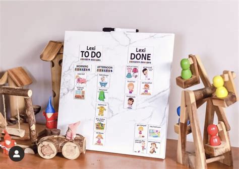 Mission Magnets Visual Routine System