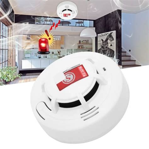 Wireless Fire Detector Alarm For Enhanced Fire Safety And Prevention