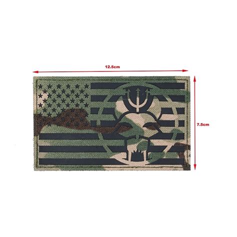 Specwarfare Airsoft Tmc Seals Flag Patch Multicam