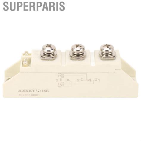 Superparis Thyristor Module Bidirectional Isolated Mounting Base Diode Bridge Rectifier 1600v