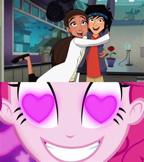 Pinkie Pie Ships Hiro Hamada With Karmi By 3d4d On Deviantart