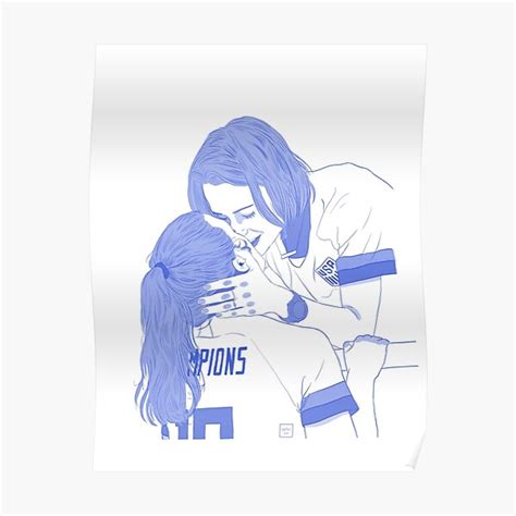 Kelley Ohara Girlfriend Kiss Poster By Kathiweb Redbubble