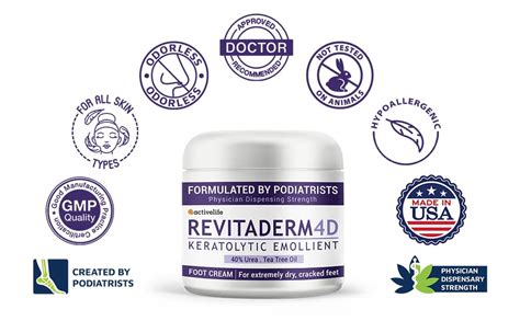 Revitaderm Urea Foot Cream 40 For Dry Cracked Feet And Hands Callus