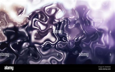Powerful 3d Render Streams Wiggly Lines With Blurred Gradient Growing