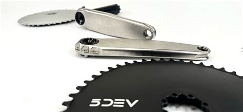 Lighten Your Rotation With New Hollow Titanium Road Gravel And Xc Cranks From 5dev Bikerumor