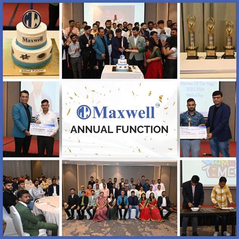 Maxwells Annual Function Maxwell