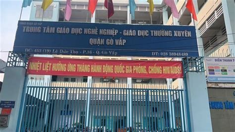 Trung tâm giáo dục thường xuyên tại quận Gò Vấp