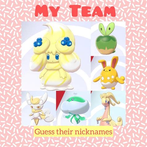 Shiny Giveaway Guess My Teams Nicknames And Win Read Full Details