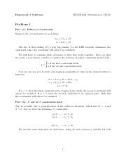 Assignment5 Solution Pdf Homework 5 Solutions IEORE4004 Optimization