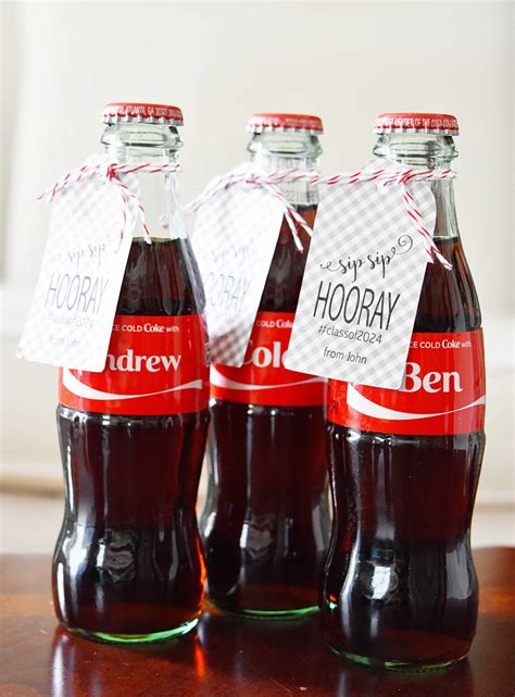 Sip Sip Hooray Personalized Coke Party Favors Dixie Delights