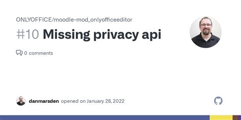 Missing Privacy Api Issue Onlyoffice Moodle Mod Onlyofficeeditor Github