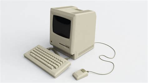 Apple Macintosh 128k 3d Model Cgtrader
