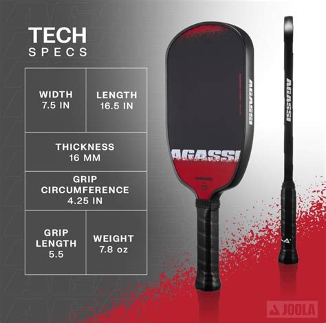 Joola X Agassi Pickleball Paddle Sports Equipment Sports And Games