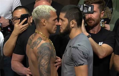 Video Do Bronx And Makhachev Have A Tense Confrontation In Their Last