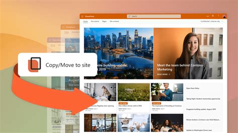 Copy Page To Site Extension For Sharepoint
