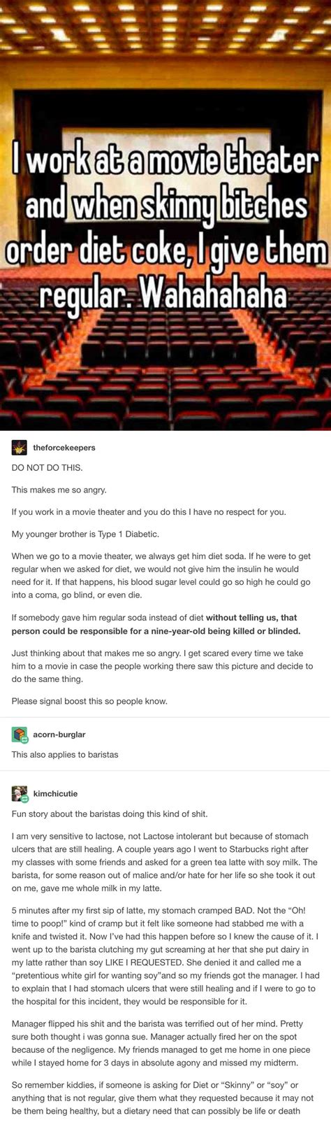Just Give The Customer What They Ordered And Stop Being An Asshole