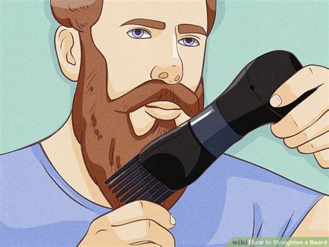 3 Ways To Straighten A Beard WikiHow