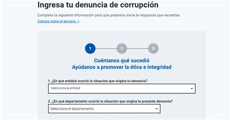 Pasos Para Denunciar Actos De CorrupciÓn De Manera Online Y Gratuita