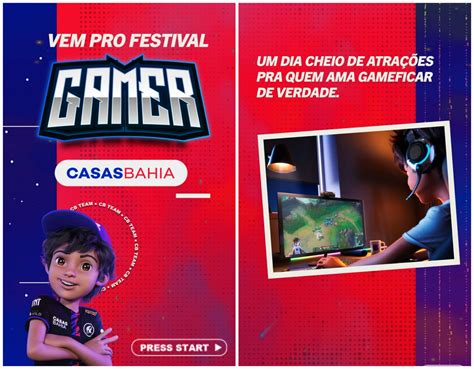 Casas Bahia Marginal Tietê realiza Festival Gamer aberto para o público