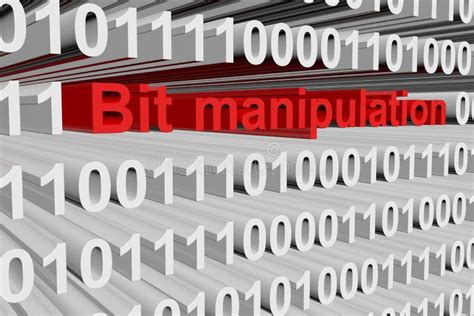 Bit Manipulation Stock Illustration Illustration Of Data 93084209