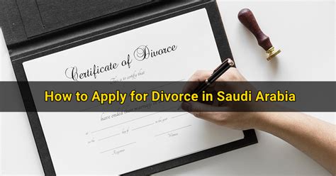 How To Apply For Divorce In Saudi Arabia Saudi Arabia Ofw