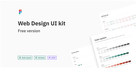 Web Design UI Kit Free Version Figma