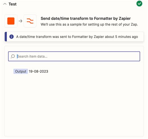 Zapier Date Formatter Incorrect Output 08 12 2023 Formatted As 19 08