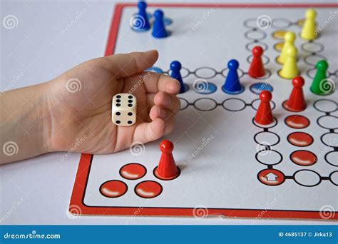 Desk game stock image. Image of cube, toys, indoor, games - 4685137