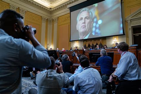 Kevin Mccarthy Says Republicans Will Investigate Jan 6 Committees