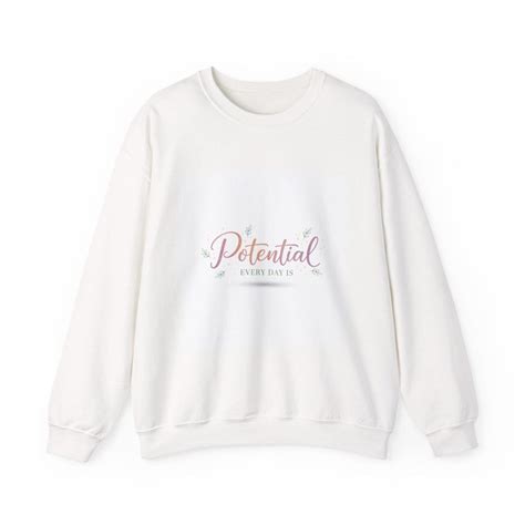 Potential Every Day Crewneck Sweatshirt Positive Micro Optimism