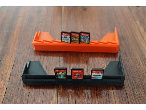 任天堂switch游戏卡带卡槽收纳3D打印模型 任天堂switch游戏卡带卡槽收纳3D打印模型stl下载 工具3D打印模型