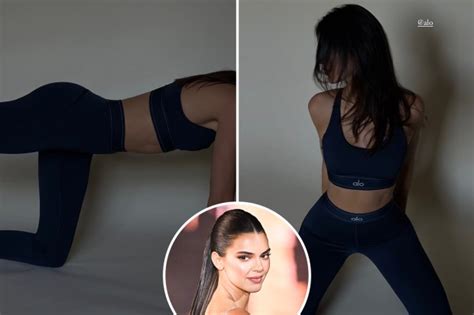 Kendall Jenner Shows Off Her Chiseled Abs And Yoga Moves In Just A Bra