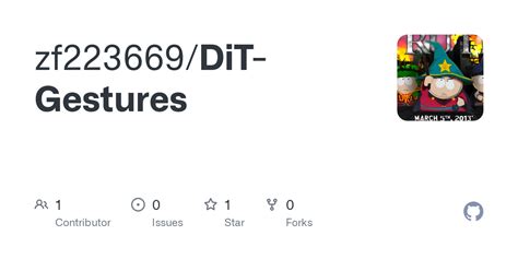 Github Zf223669dit Gestures