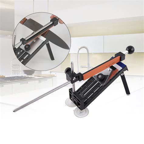 Pro Sharpening Knife Sharpener System Fix Angle With 4 Stones Kitchen Tool Kit EBay