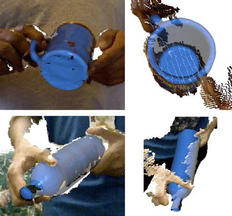 Single View Pose And Shape Estimation Results For Two Objects Obtained Download Scientific