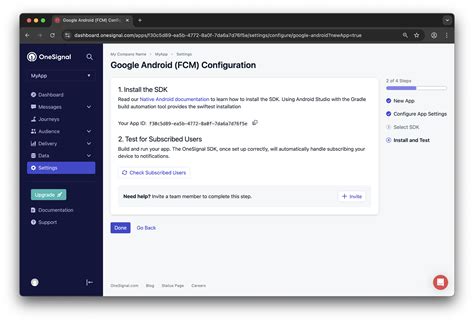 React Native Sdk Setup Onesignal