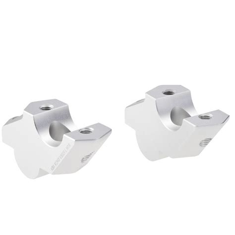 Voigt MT Risers Handlebar V Mm Offset Mm Silver BMW F R