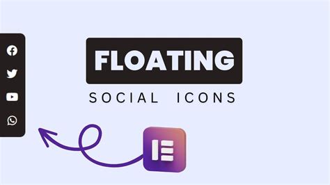 How To Create Floating Social Icons In Elementor Wordpress Elementor