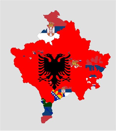 Religious And Ethnic Map Of Kosovo Designed By Me Rmapporn
