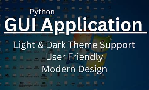 Python Gui Desktop App By Miskajuro Fiverr