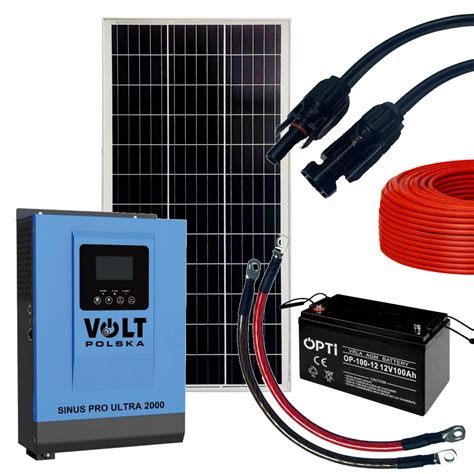 Mini elektrownia solarna 140W Zestaw 230V 1000Wh ZS140 2000U za 2995 zł