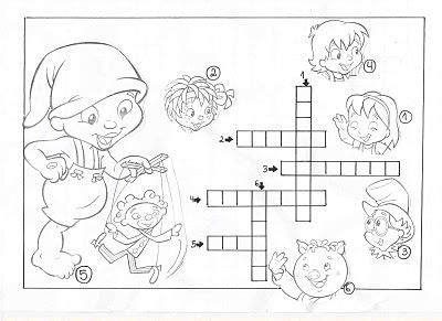 Educando Amor Projeto Leitura Teatro Na Escola Sitio Do Picapau Amarelo Crossword